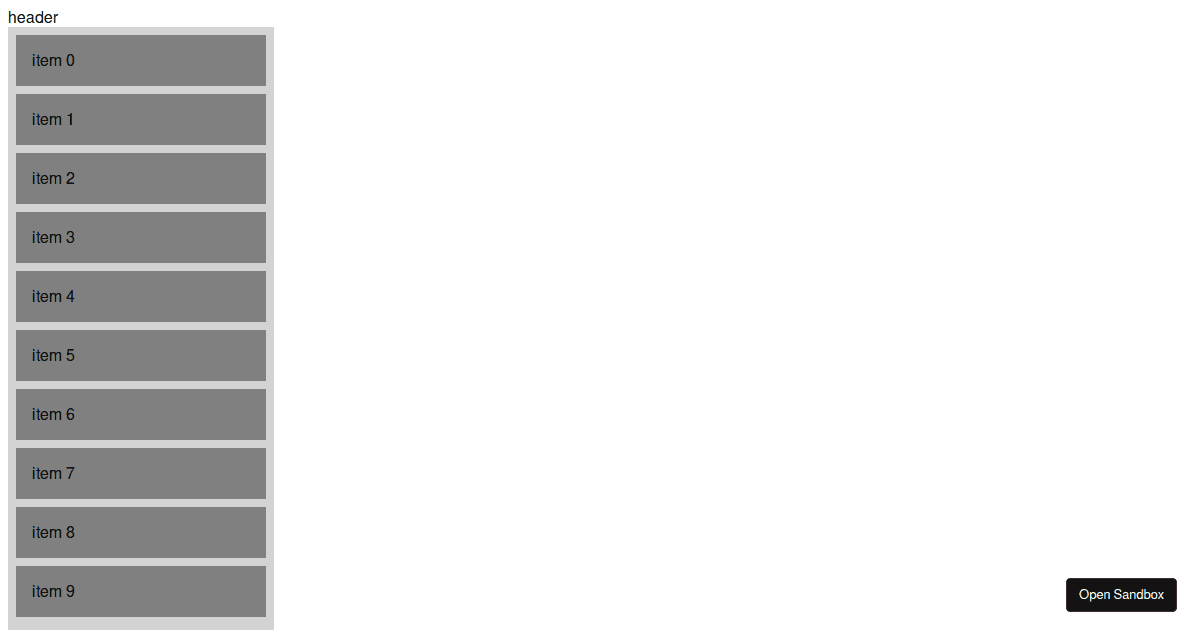 react beautiful dnd swipeable drawer - Codesandbox