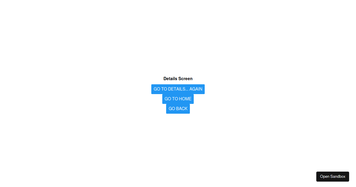 React Native - Codesandbox