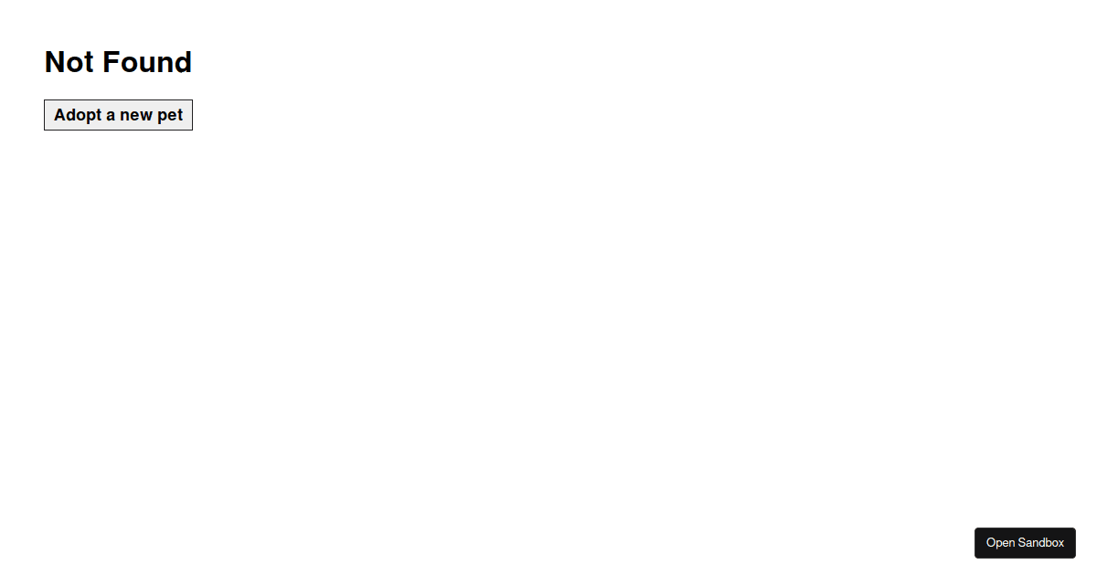 OpenAPI Client Example - Codesandbox