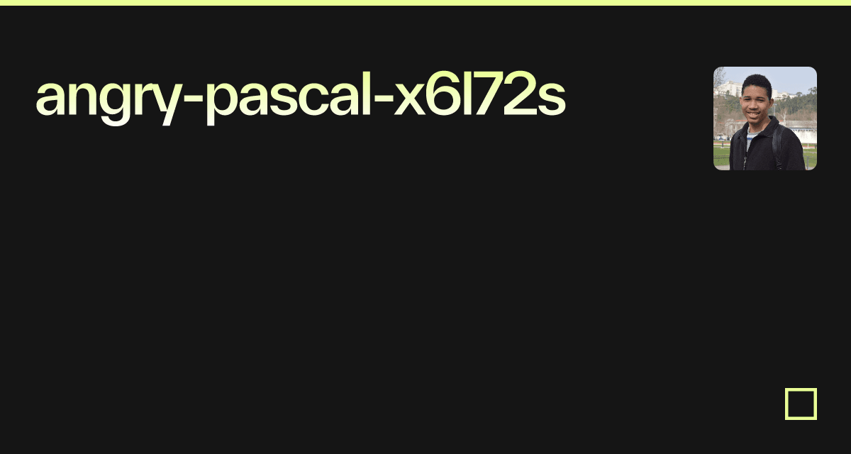 angry-pascal-x6l72s - Codesandbox