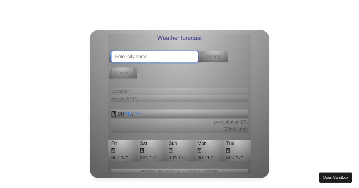 parcel-sandbox - Codesandbox