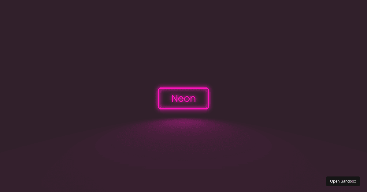 Neon Button - Codesandbox