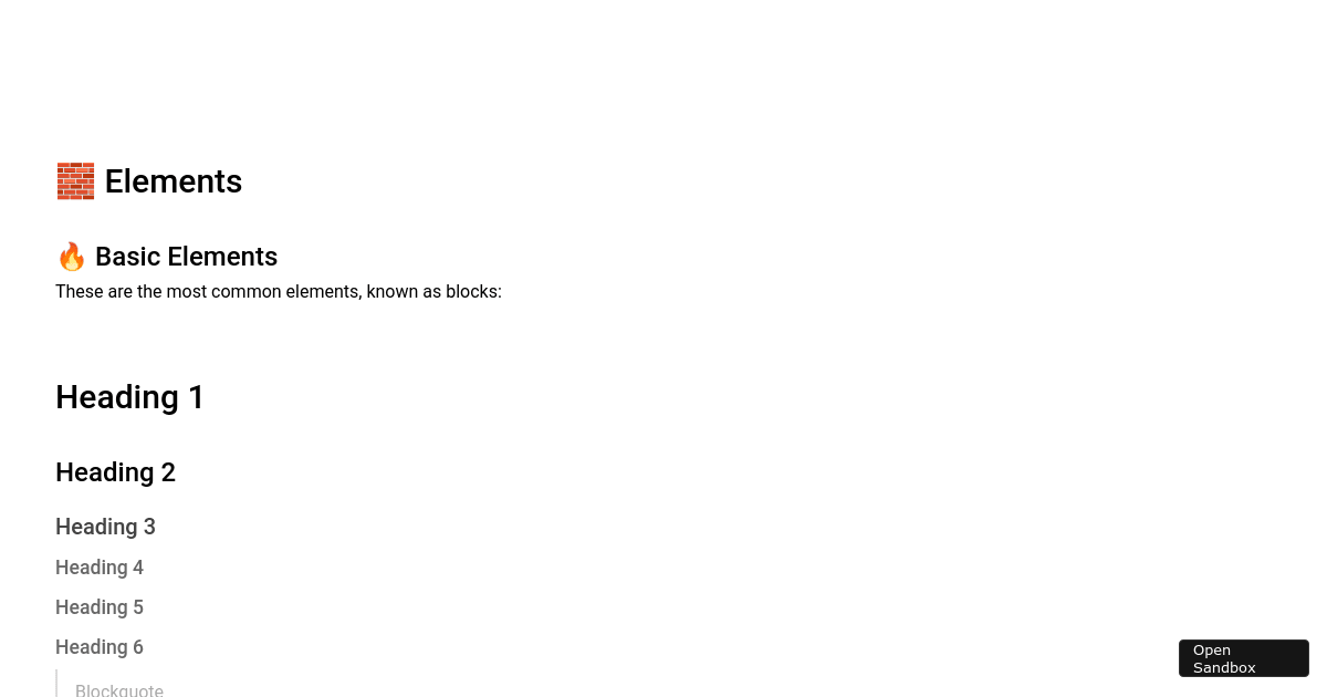 Read-only Editor with Block Selection - Codesandbox