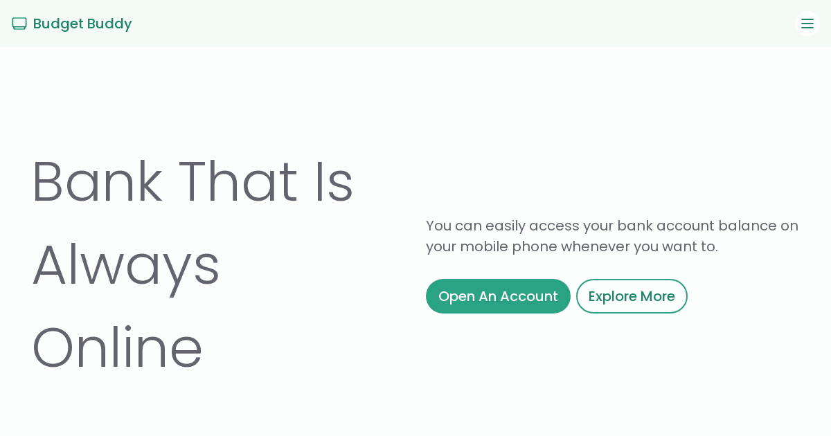 budget-buddy - Codesandbox