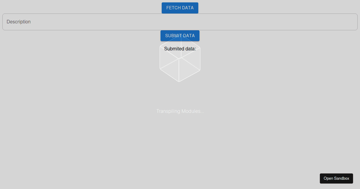 MUI + hook-form - Codesandbox