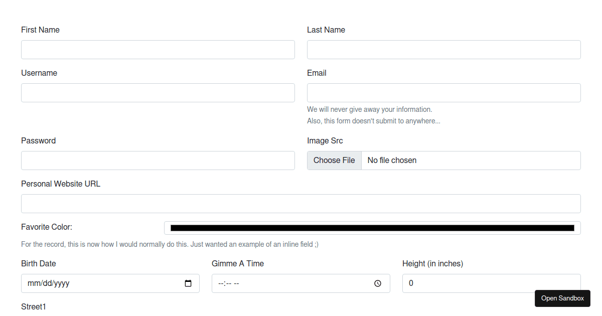 formik-strap-example - Codesandbox