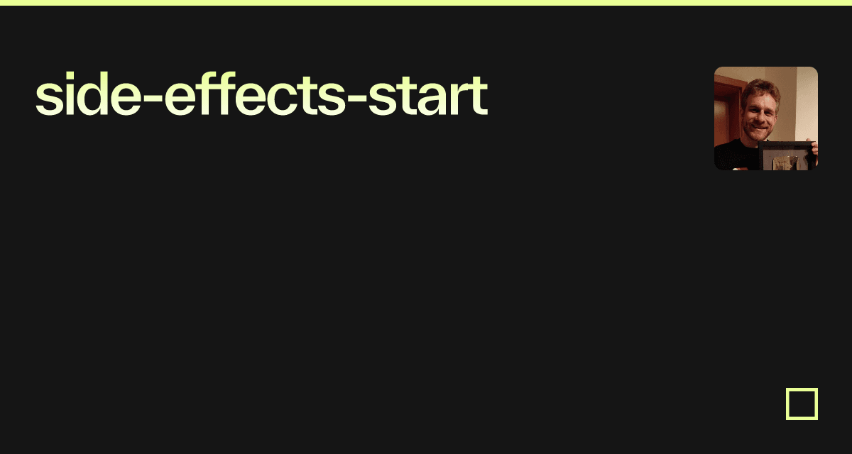 side-effects-start - Codesandbox