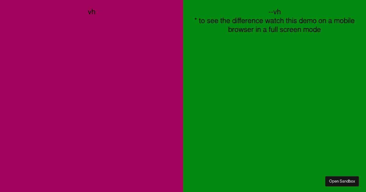 react-viewport-height (forked) - Codesandbox