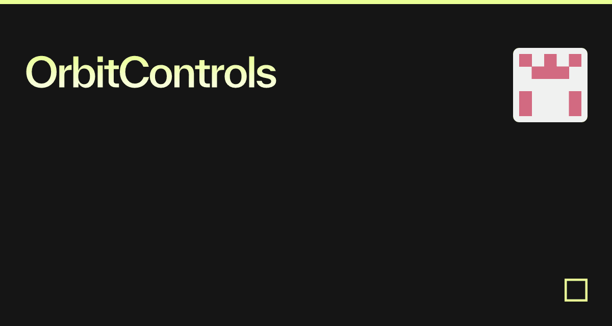 OrbitControls - Codesandbox