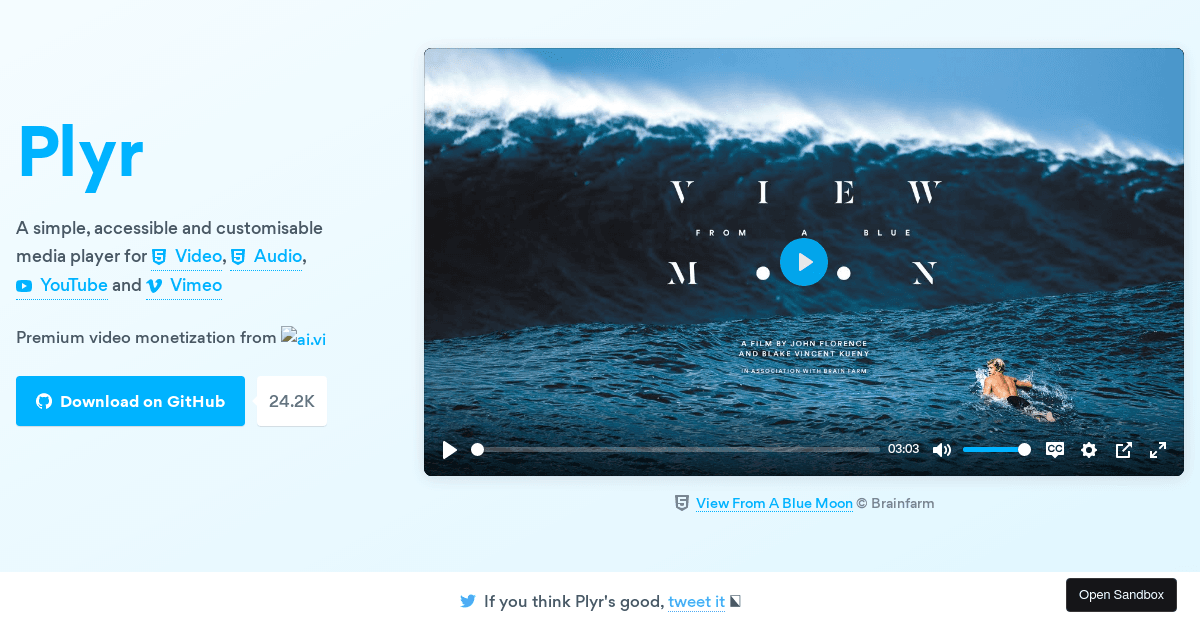 BraveCoderYT/Plyr.io-HTML-Video-Player - Codesandbox BraveCoderYT/Plyr.io-HTML-Video-Player - Codesandbox