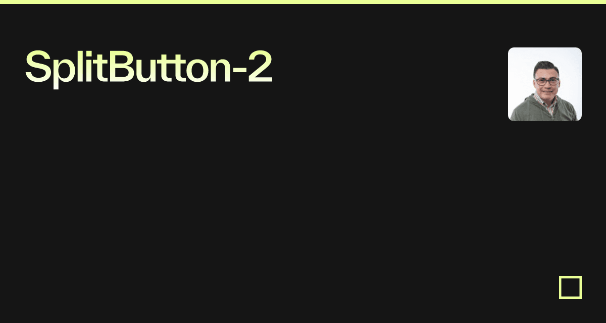 SplitButton-2 - Codesandbox