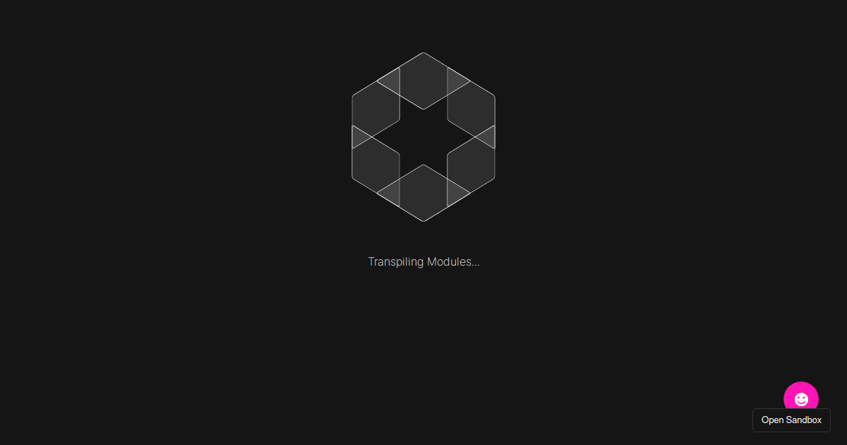 @uniswap/interface - Codesandbox