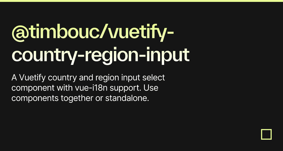@timbouc/vuetify-country-region-input - Codesandbox