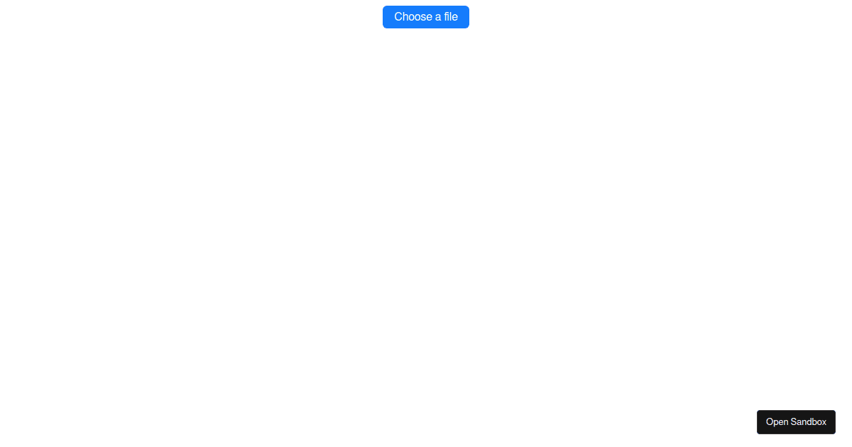 React Widget Effects Tab - Codesandbox