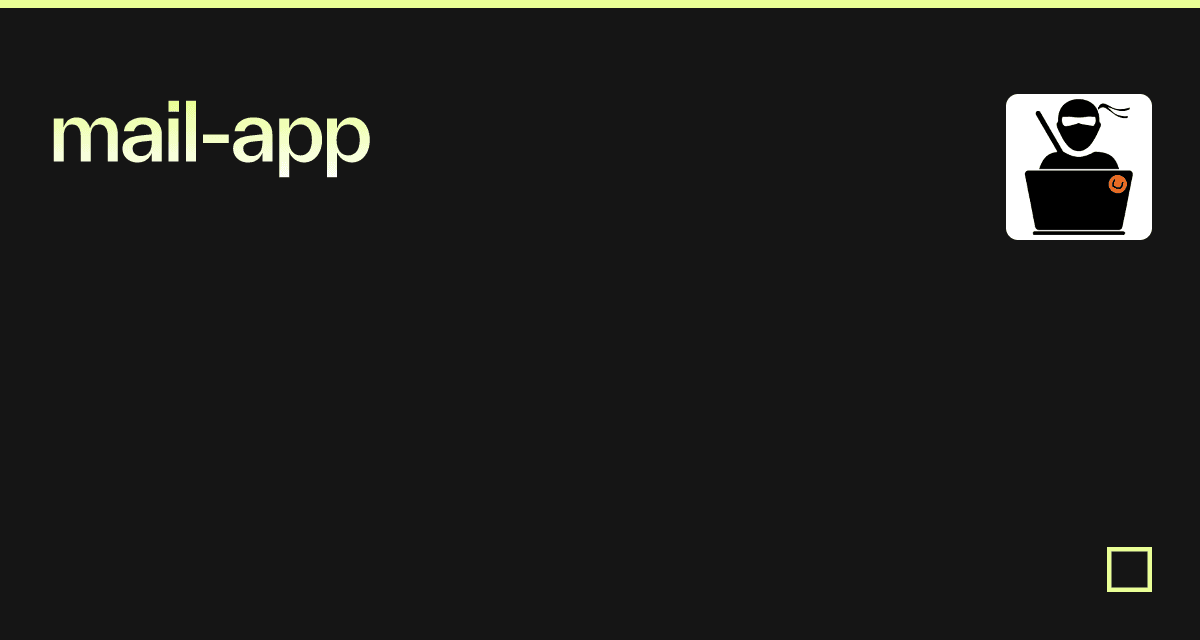 mail-app - Codesandbox