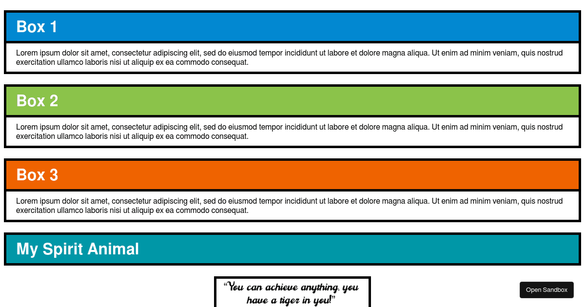 Css Challenge 04 Codesandbox