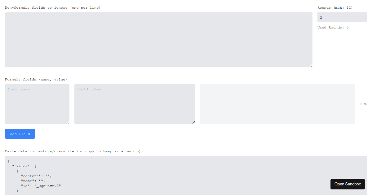 Notion Formula Unwrapper - Codesandbox