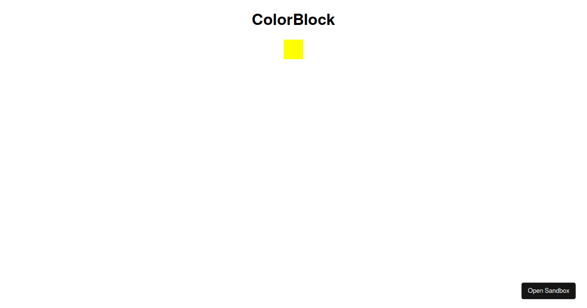 color-block - Codesandbox