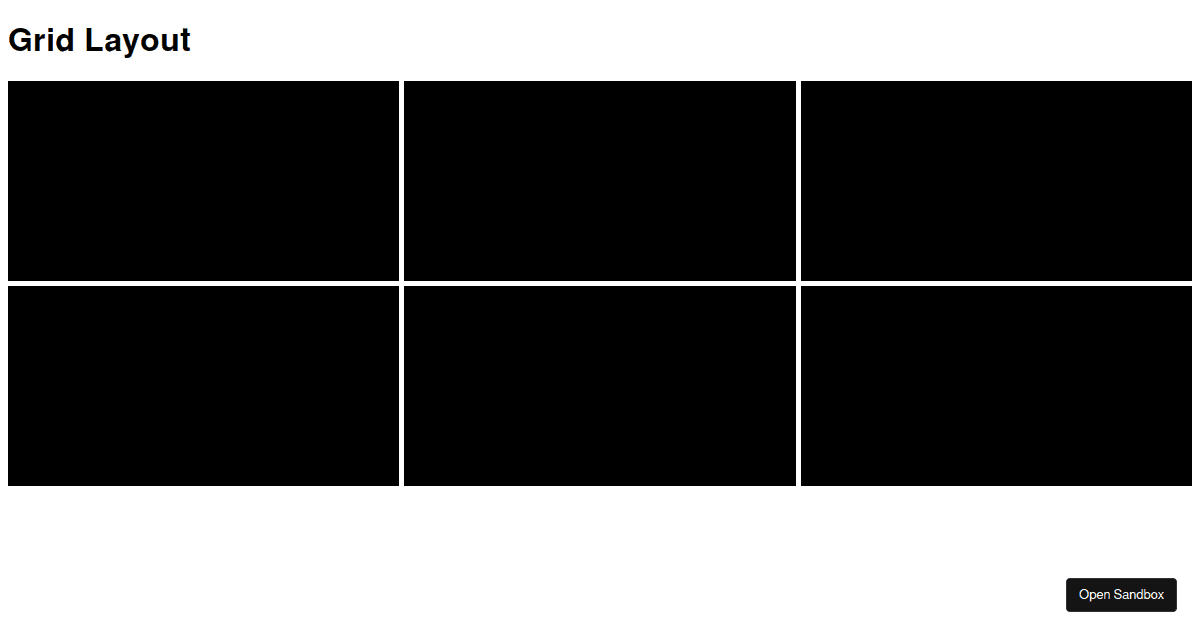 Grid Layout Columns E Rows Codesandbox