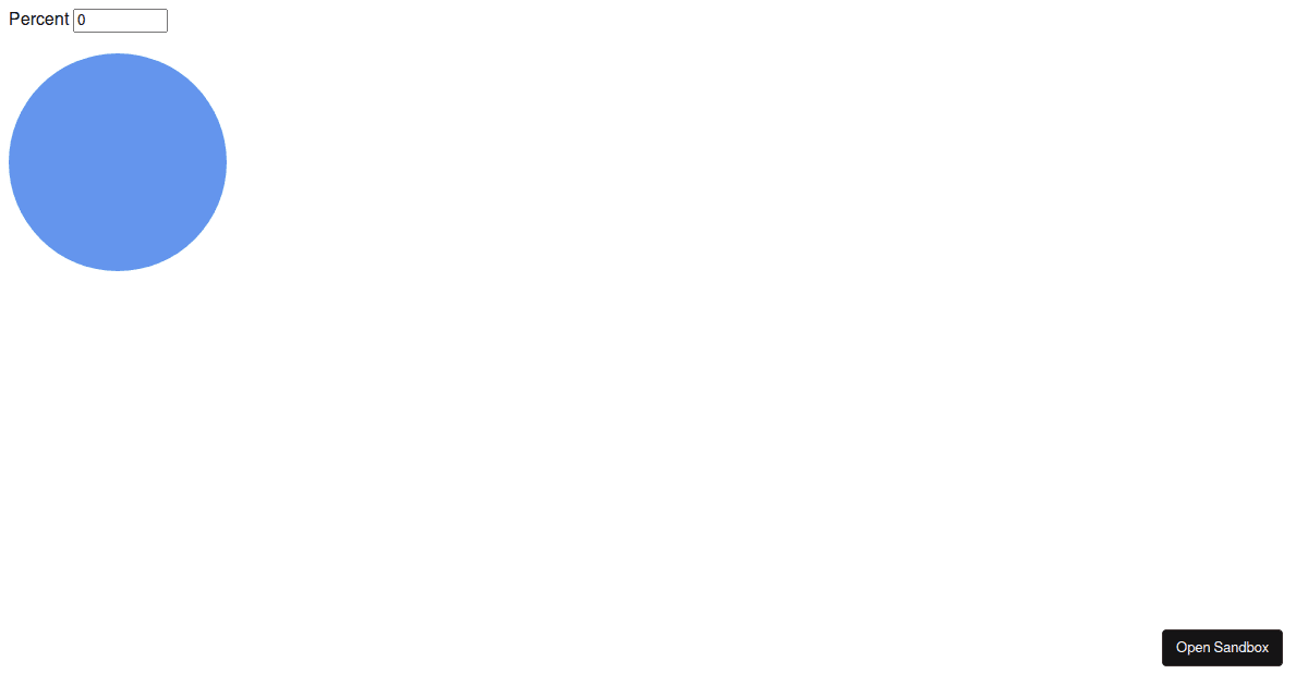 Animation : Pie Chart - Codesandbox Animation : Pie Chart - Codesandbox