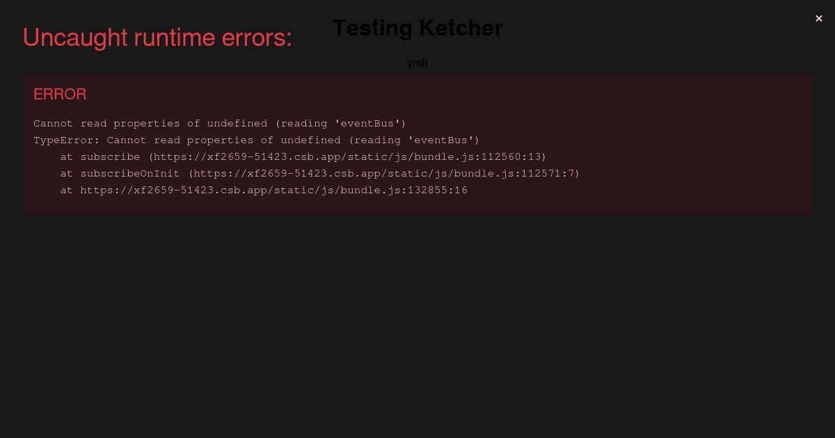 ketcher-sandbox - Codesandbox