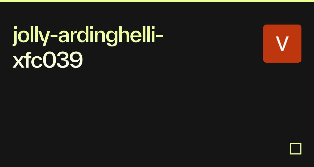 jolly-ardinghelli-xfc039 - Codesandbox