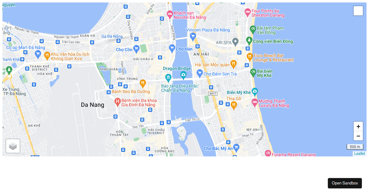 React Leaflet and Geojson - Codesandbox React Leaflet and Geojson - Codesandbox