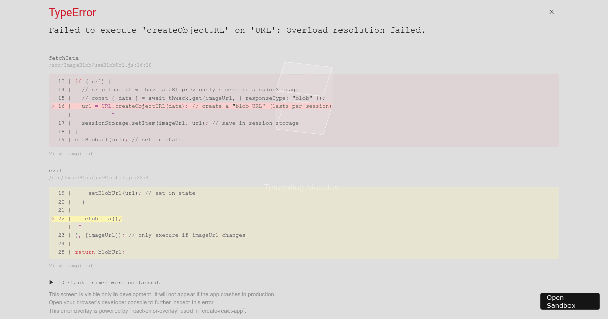 Load Image as Blob (forked) - Codesandbox Load Image as Blob (forked) - Codesandbox