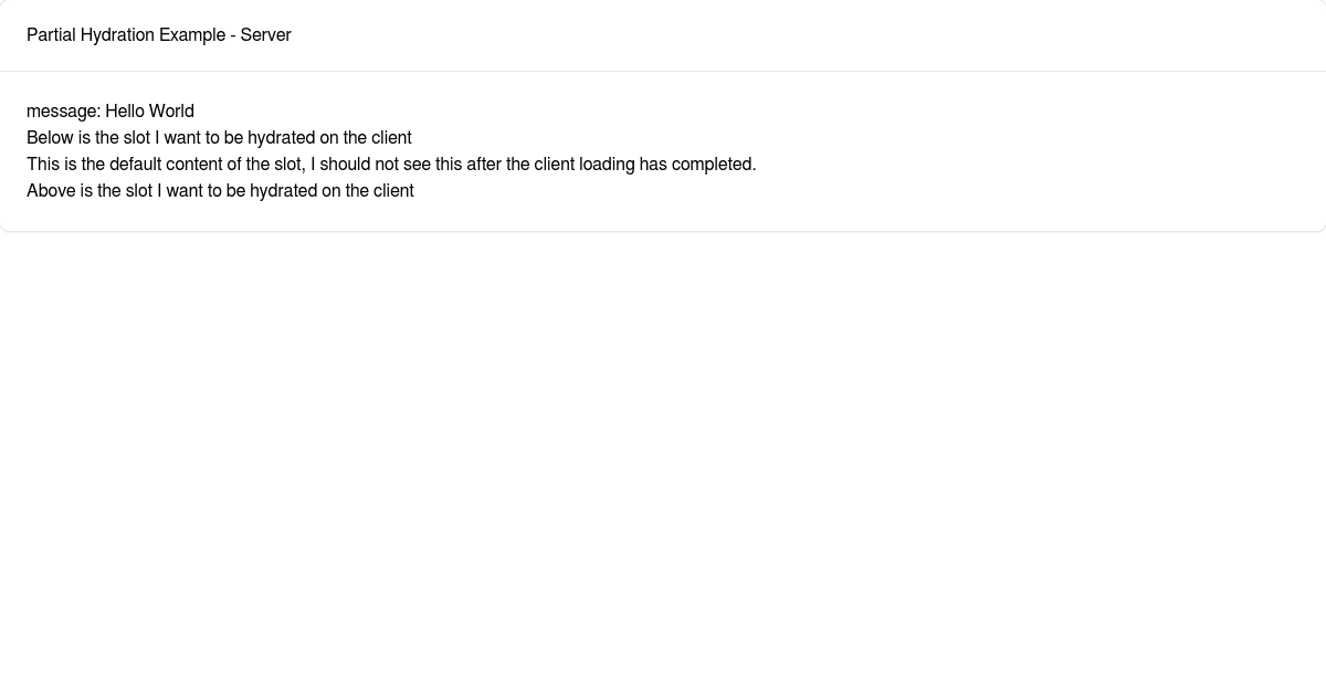 partial-server-component-hydration - Codesandbox