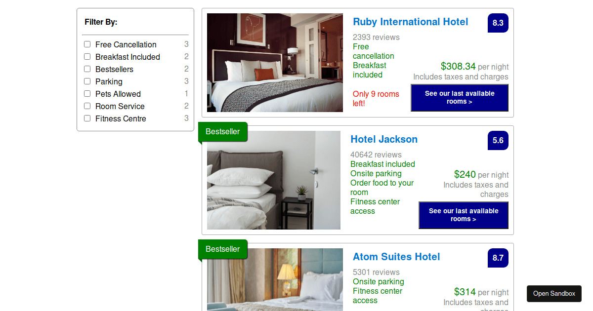 react-l7-stateful-hotel-filters - Codesandbox