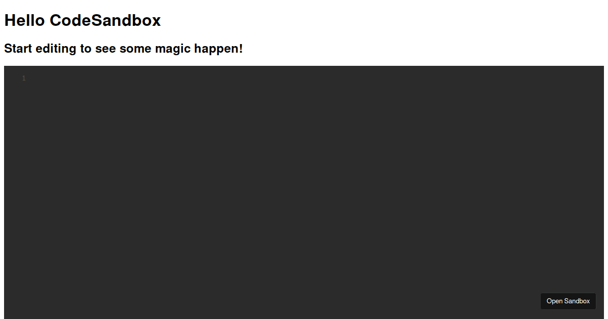 objective-ride-xh1nm - Codesandbox