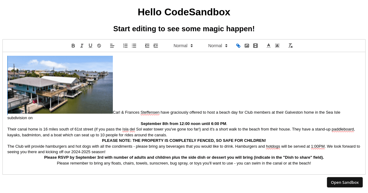 quill-blot-formatter2 - Codesandbox