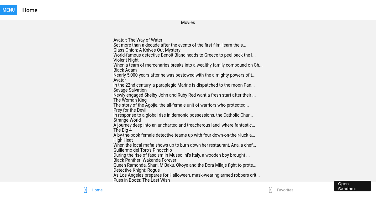 react-native - Codesandbox