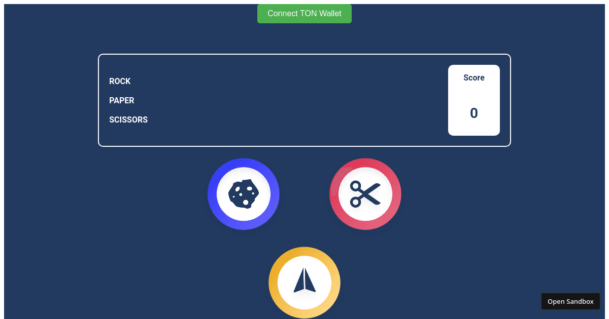 rock-paper-scissors - Codesandbox