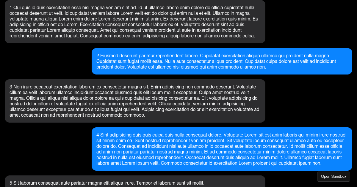 react-viewport-list (forked) - Codesandbox