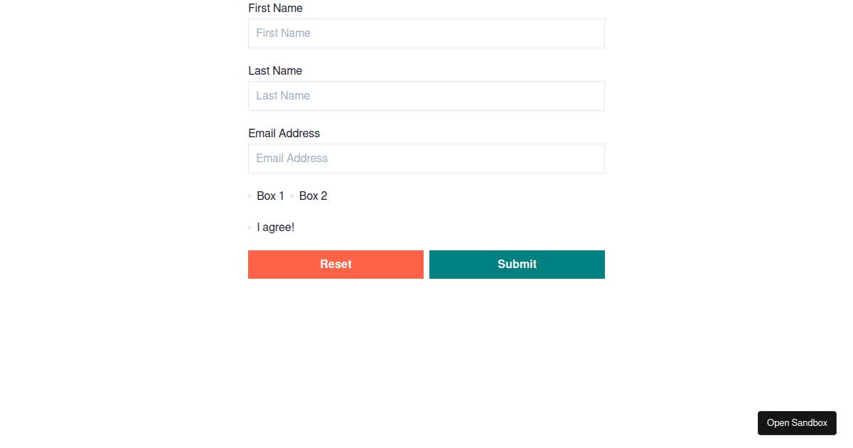formik-v2-tutorial-start - Codesandbox