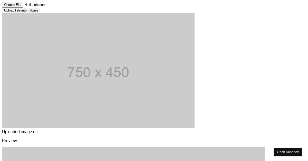 react-firebase-image-upload-crop - Codesandbox