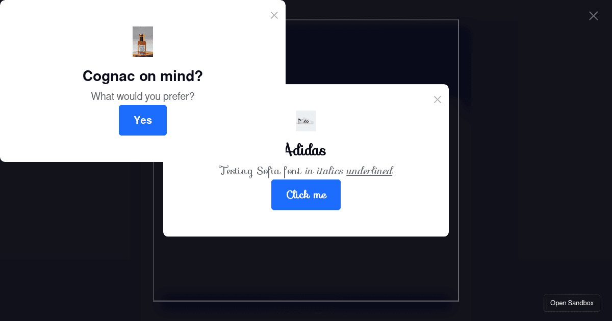 Kiosk Mode - Codesandbox