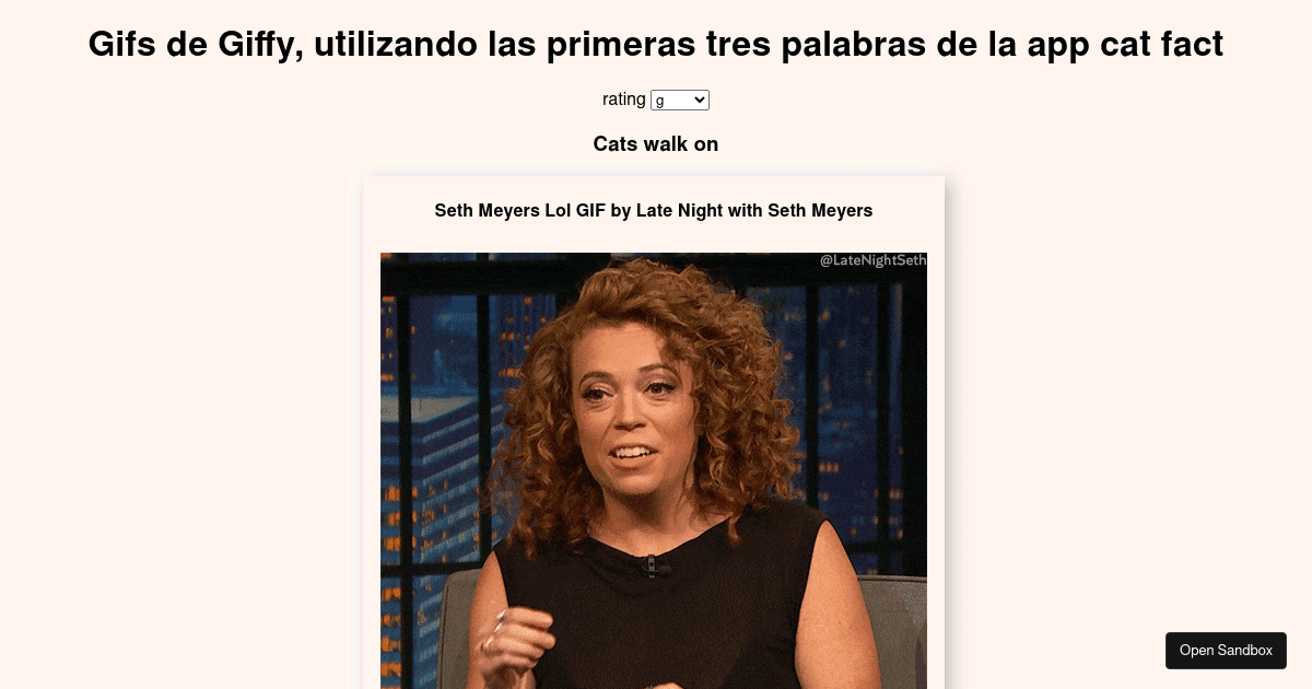 cat-giffy - Codesandbox