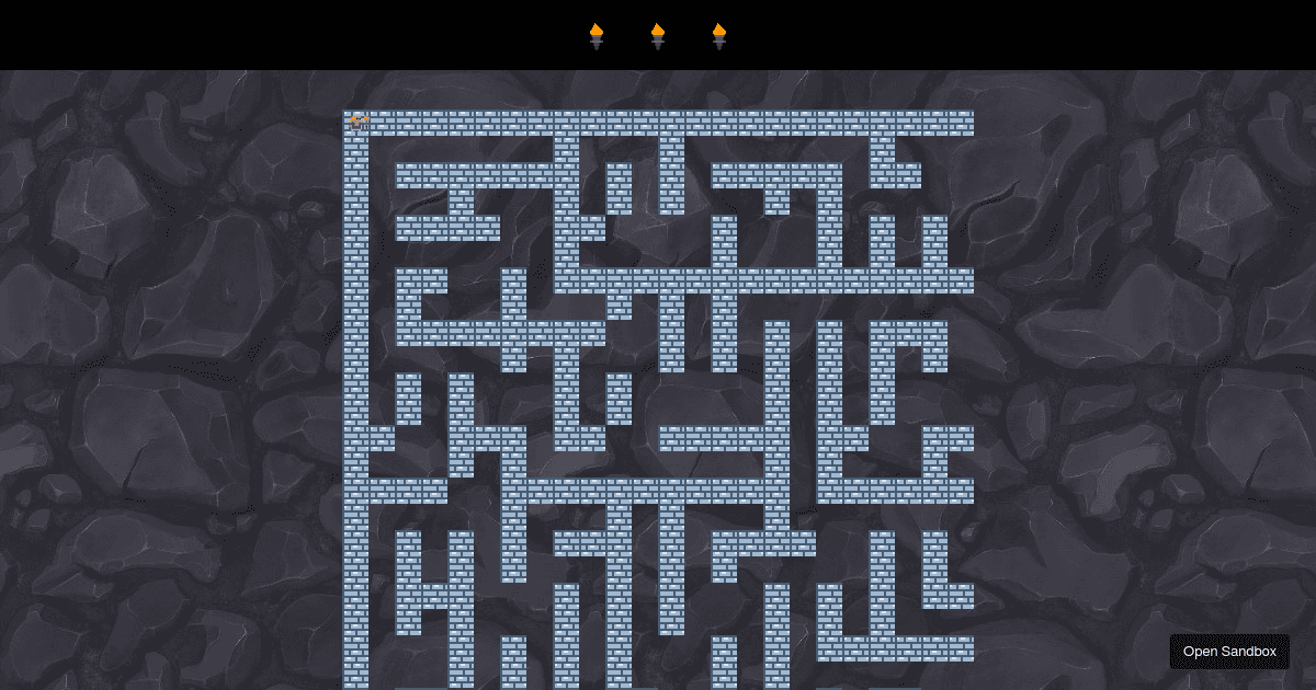 Darkest Maze - Codesandbox
