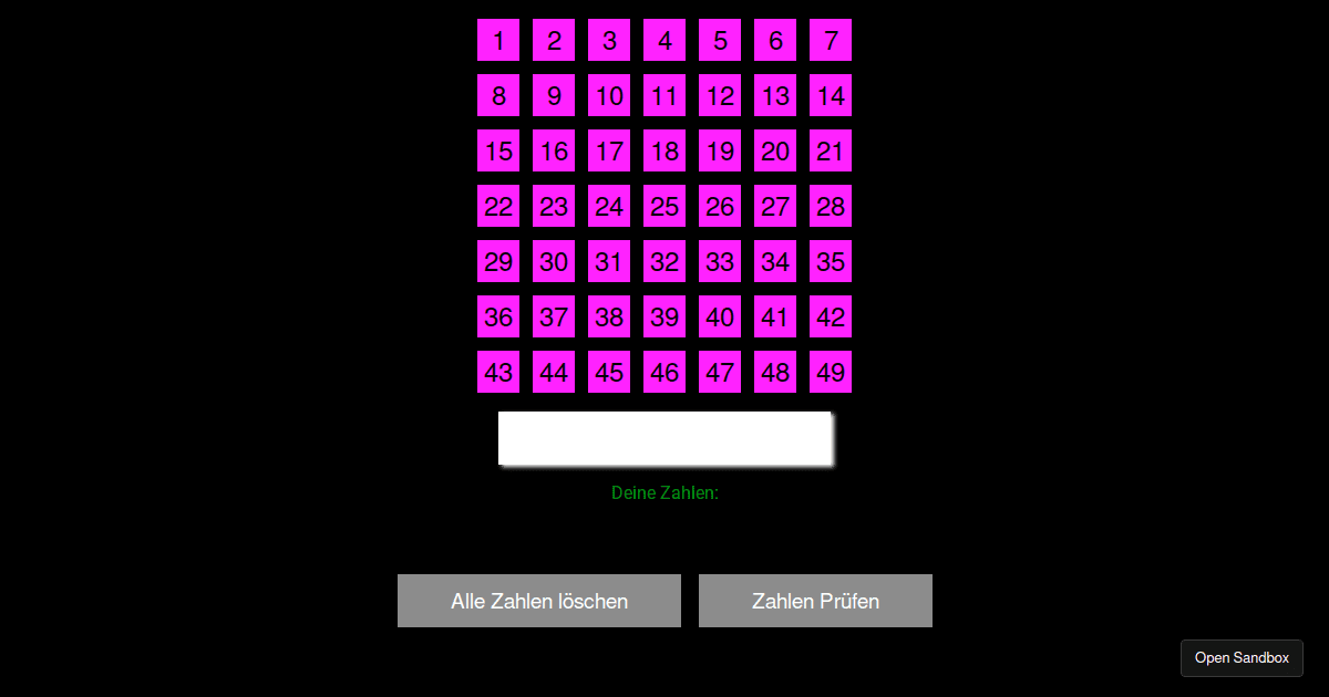 lotto-on-github - Codesandbox