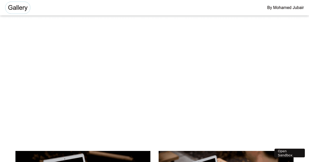 photo-gallery - Codesandbox