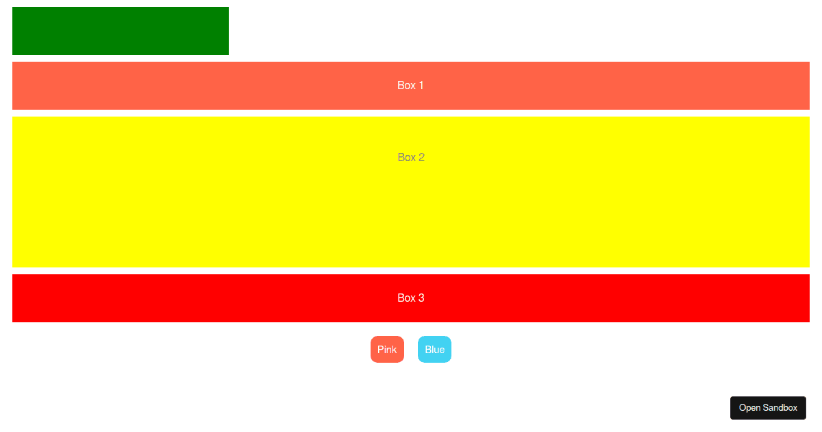 Styled System Example - Codesandbox