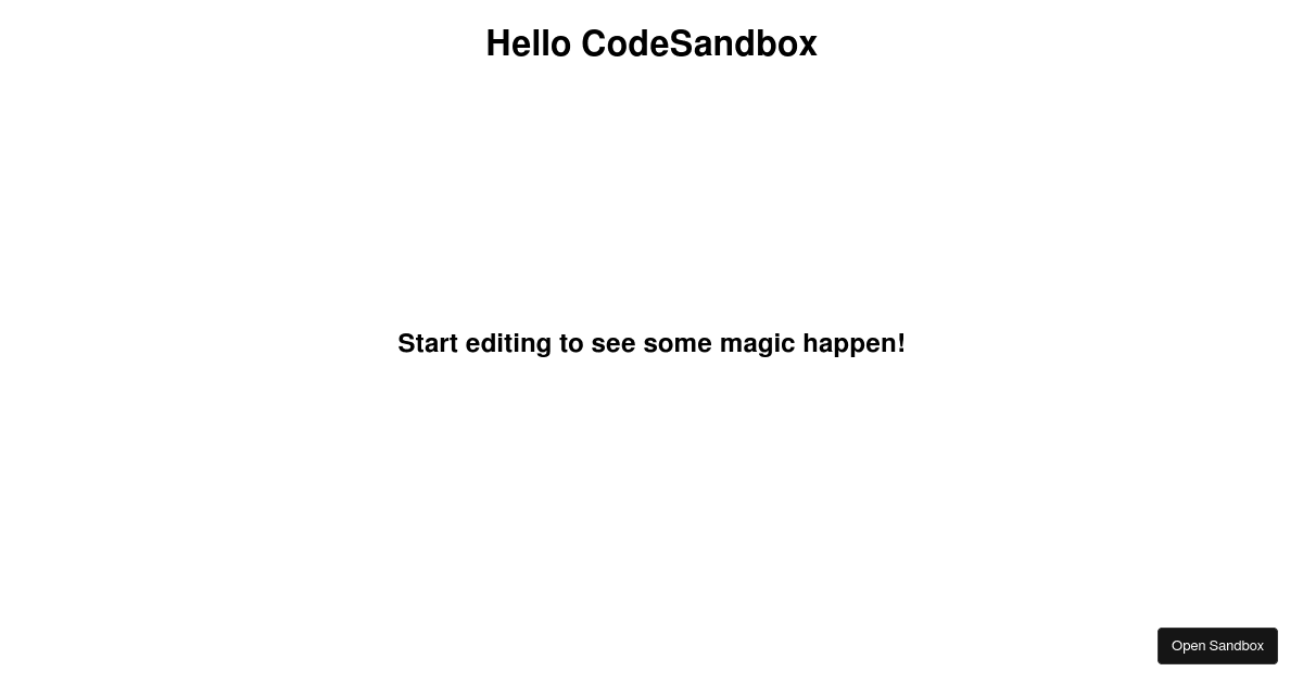 relaxed-babbage-xrcmt - Codesandbox