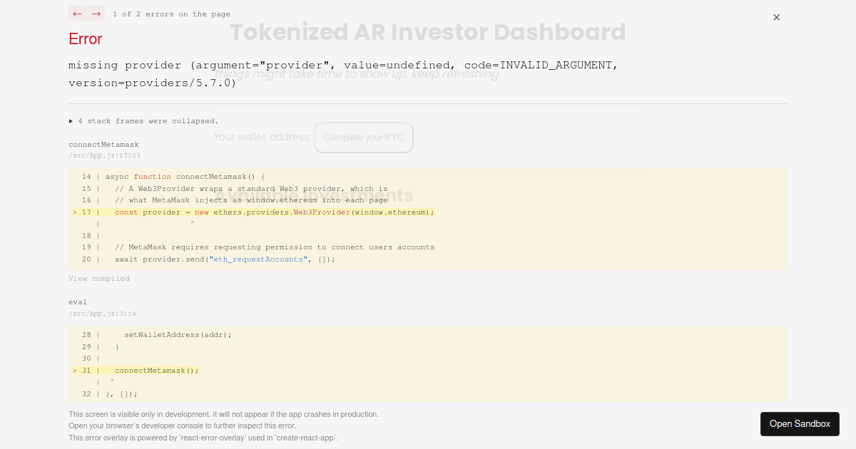 awen-investor-dash - Codesandbox