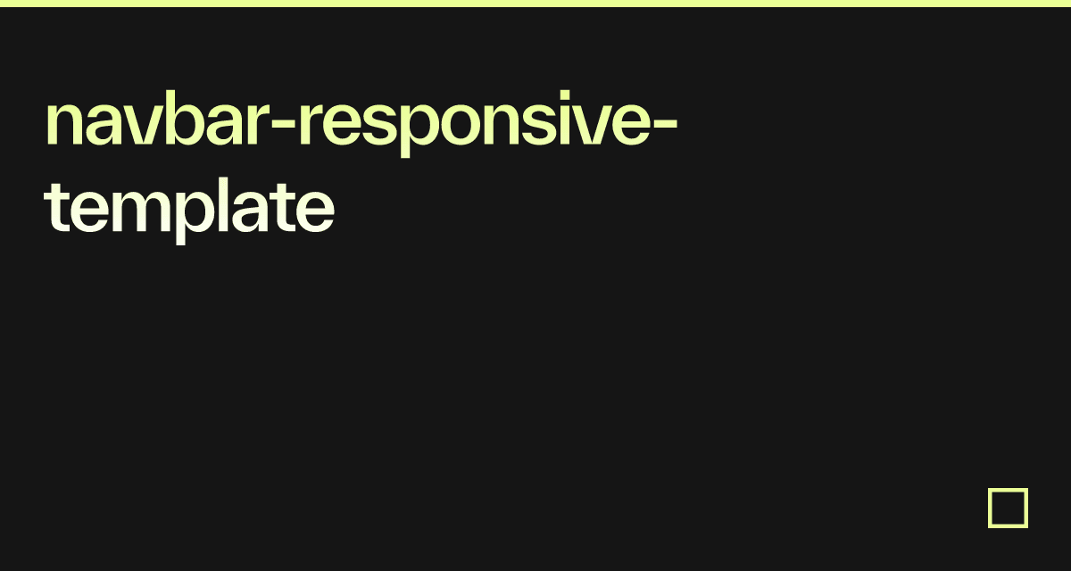navbar-responsive-template - Codesandbox