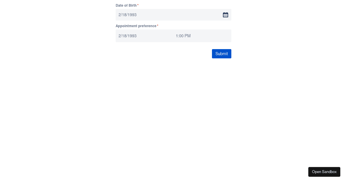 @atlaskit/form-04-datetime-fields - Codesandbox