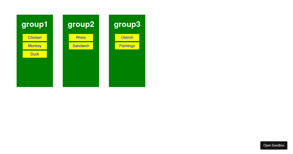 dnd-from-scratch - Codesandbox