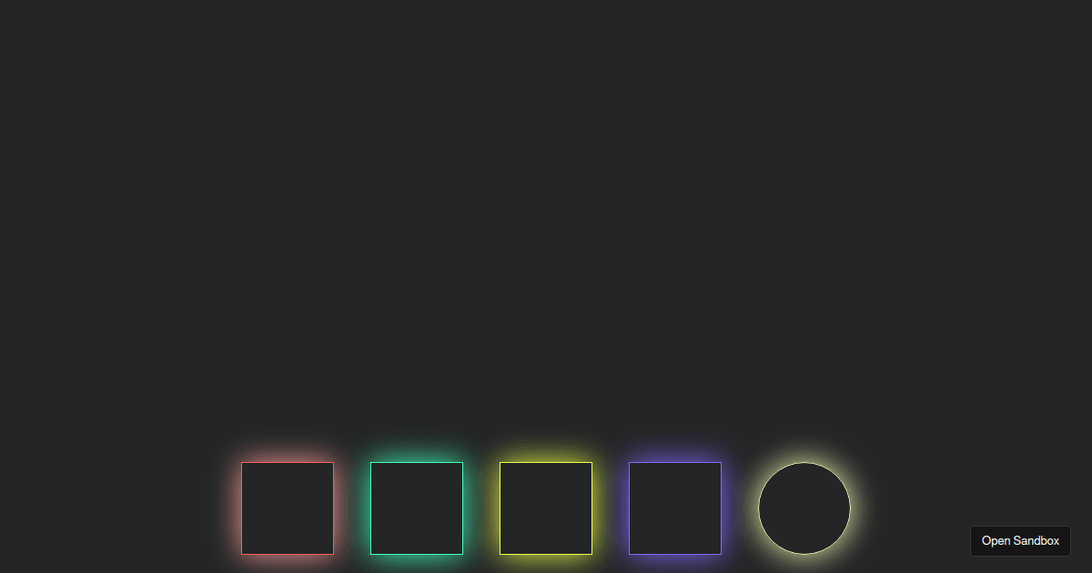 Animation BOX - Codesandbox