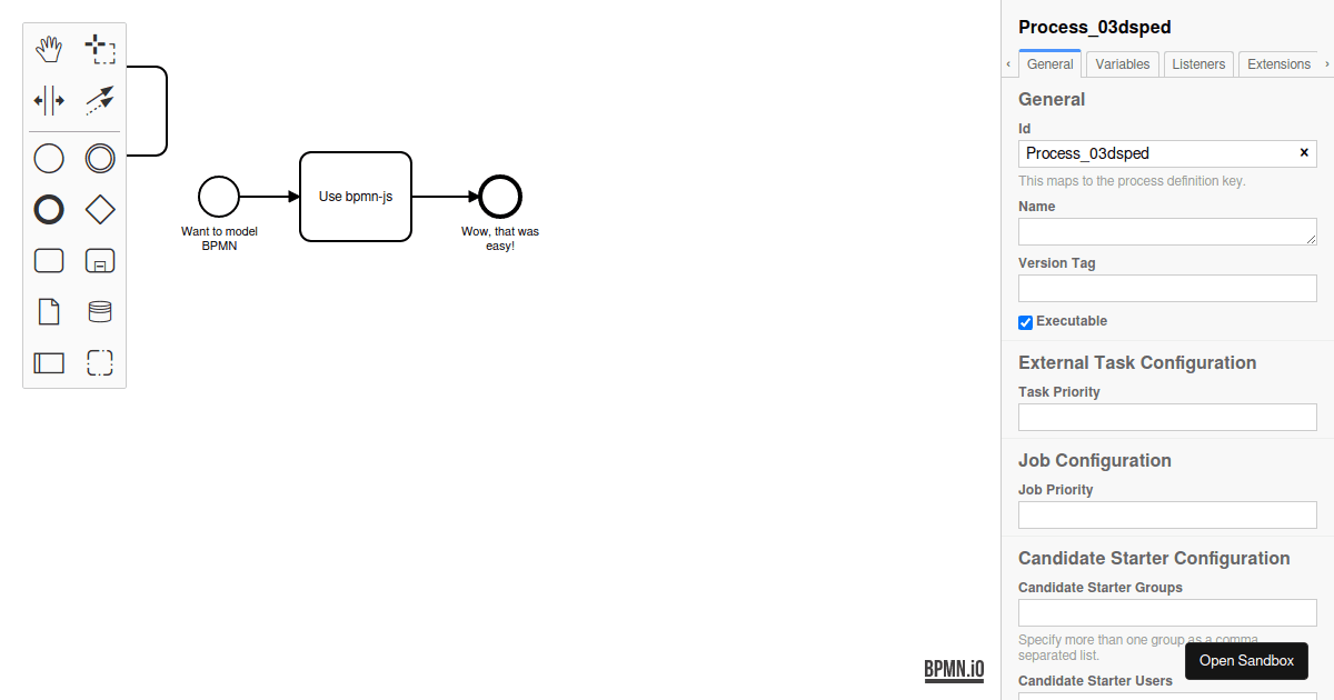 create camunda connector - Codesandbox